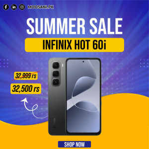 Infinix Smart 10 Price in Pakistan – 4GB RAM, 64GB Storage, 5000mAh Battery